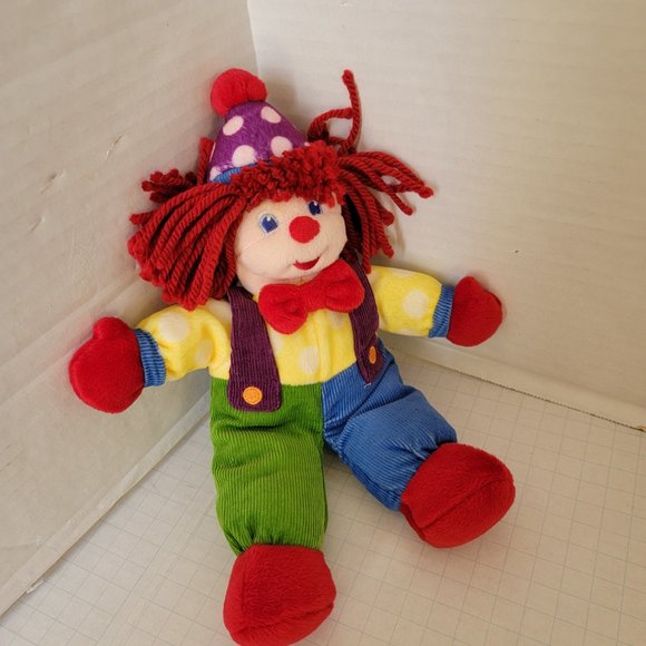 Gymboree | Toys | Vintage Small Gymboree Gymbo The Clown Plush Doll ...